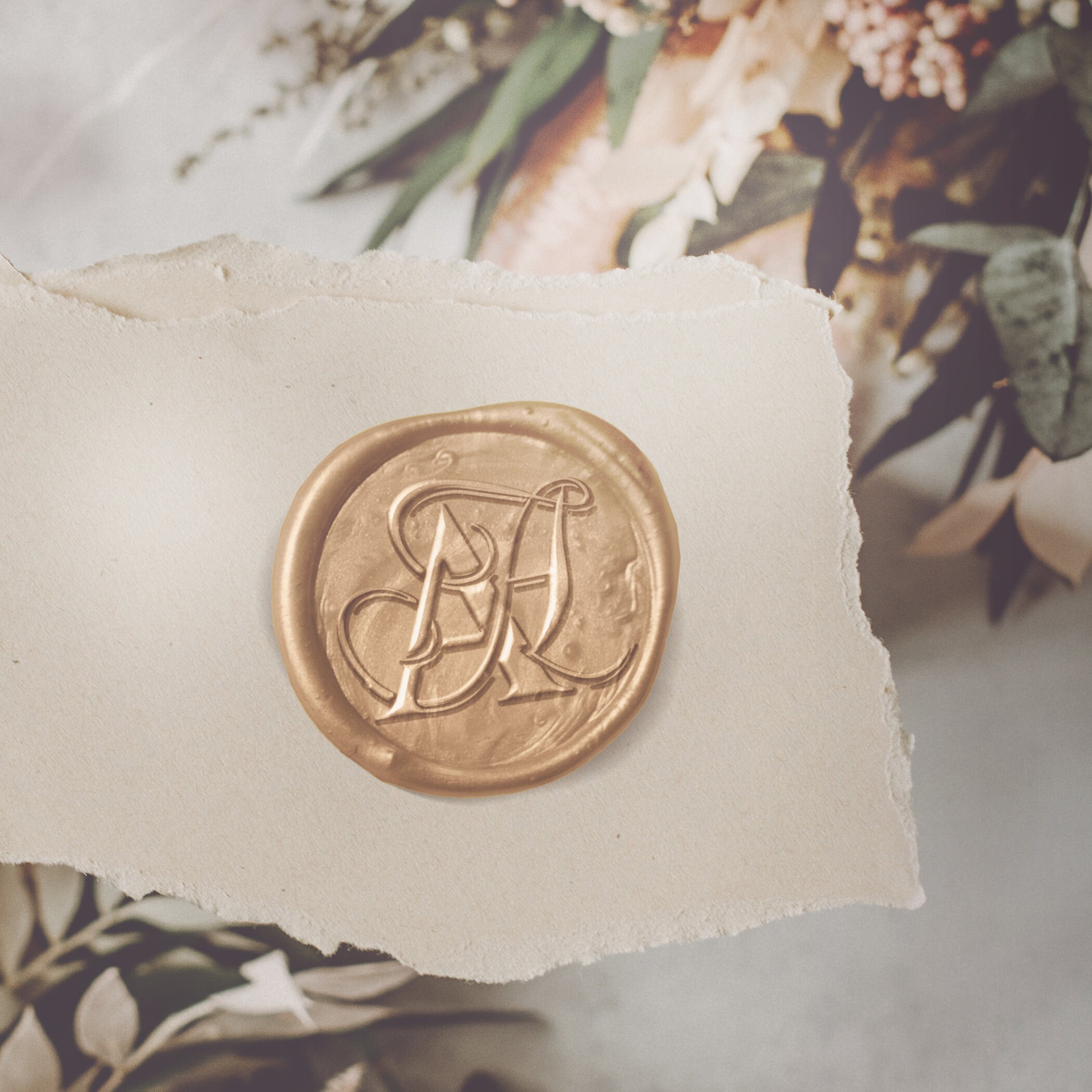 Modern Wedding Monogram, Two Letters Logo, Minimalist Wedding Monogram ...