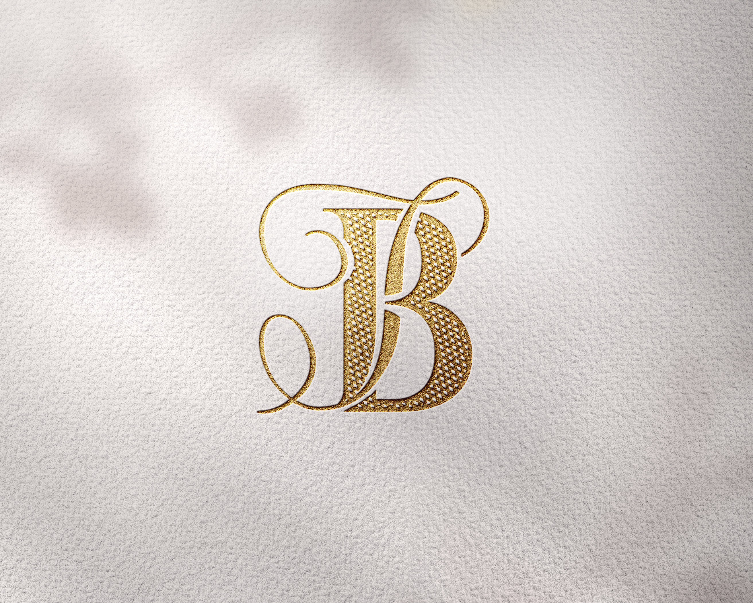 Modern Monogram Logo Two Letters Logo Minimalist Wedding - Etsy