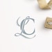 2 Letters Monogram LC Lc Logo INSTANT Download LC Wedding Monogram ...