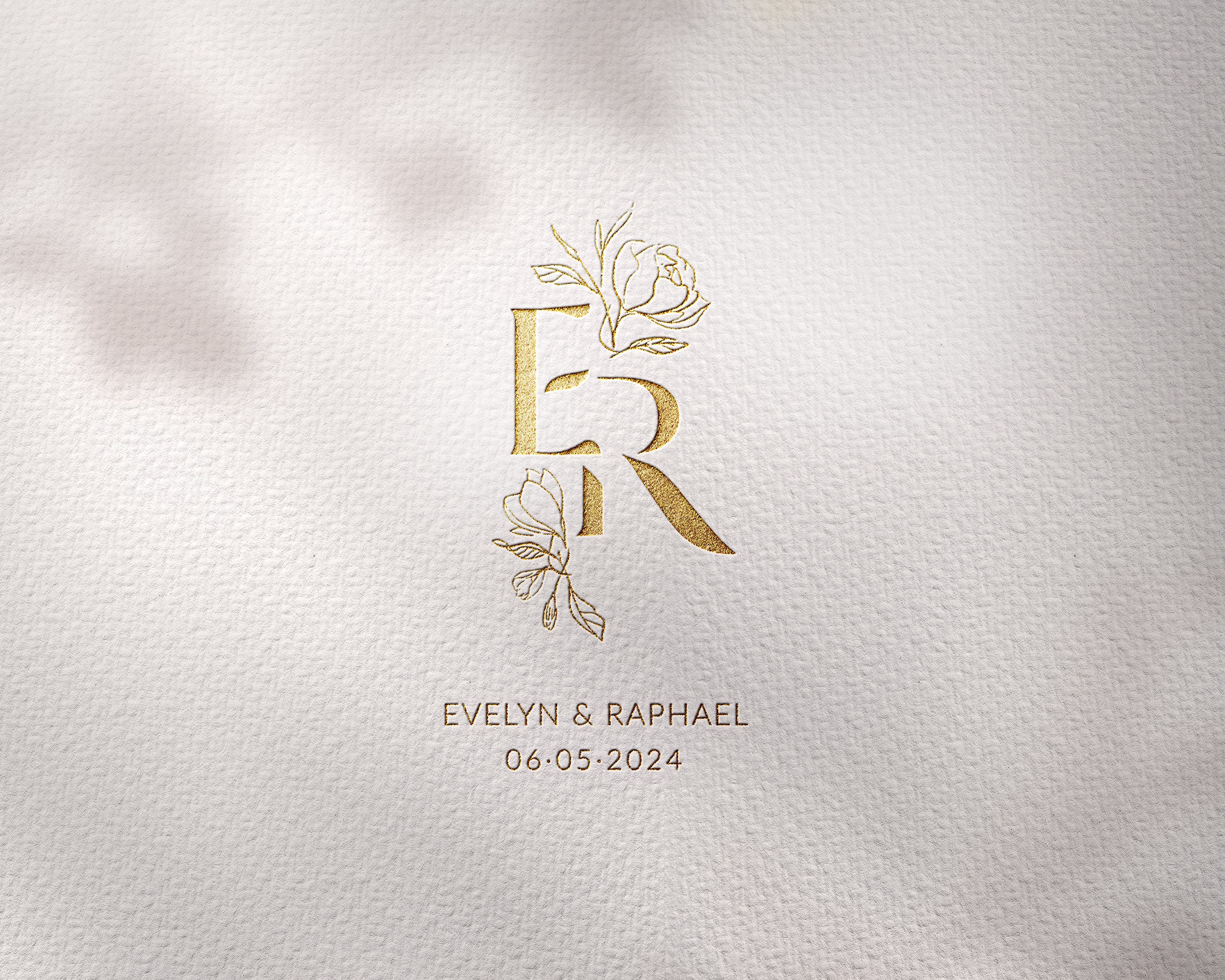 Gold Wedding Monogram Logo Digital Download, Monogram Design, SVG ...