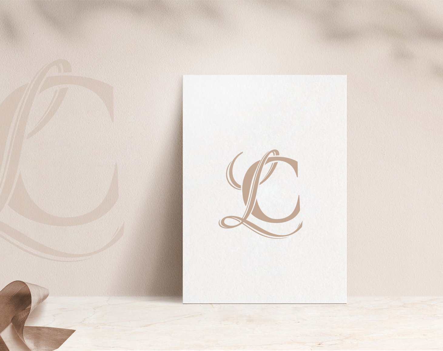 2 Letters Monogram LC • Lc Logo • INSTANT Download • LC Wedding ...