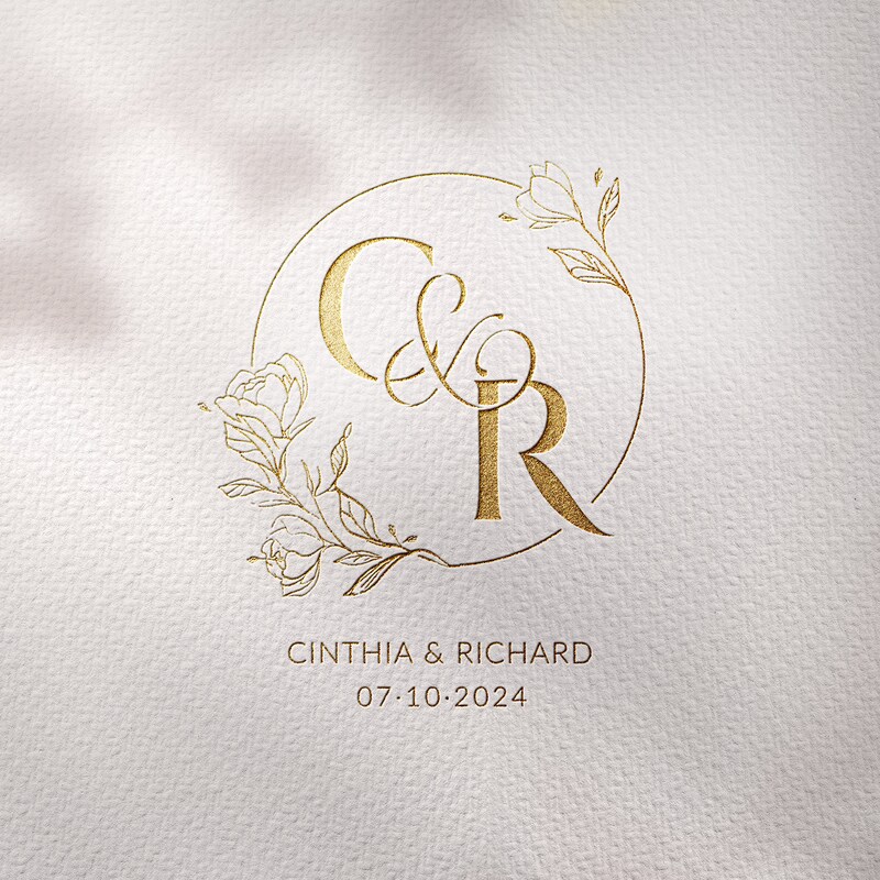 Custom Wedding Monogram - Etsy