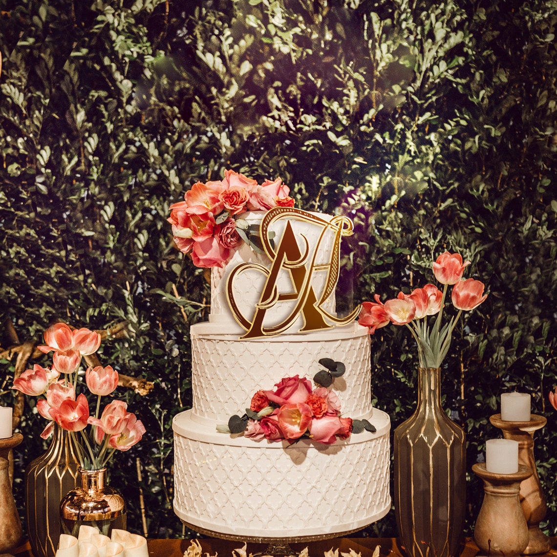 Modern Wedding Monogram Two Letters Logo Minimalist Wedding - Etsy