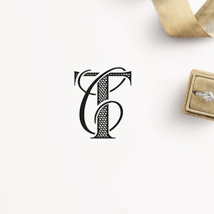 Modern Wedding Monogram Logo, Two Letters Logo, Minimalist Wedding ...