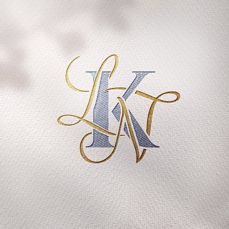 3 Letter Monogram - Etsy
