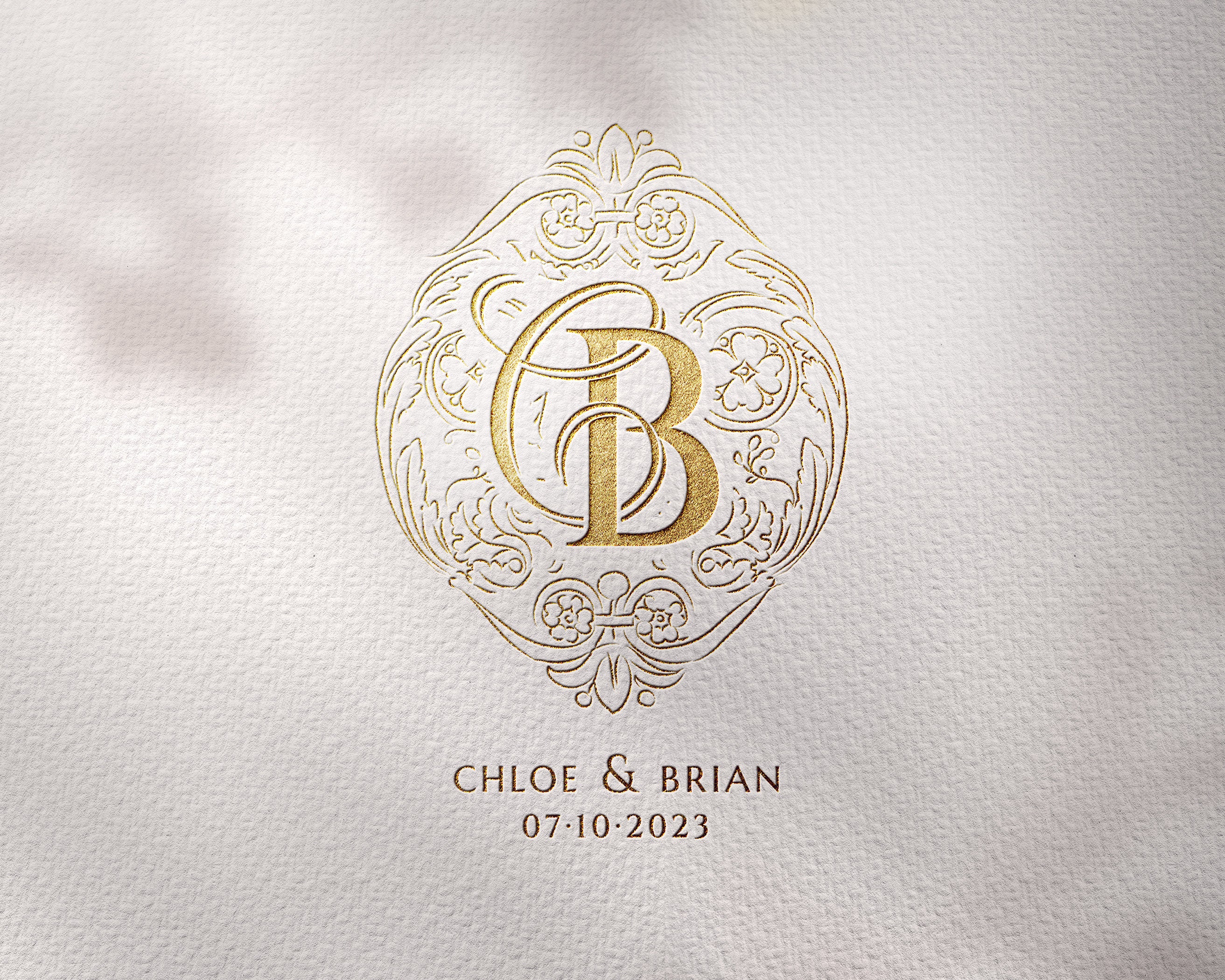 Royal Wedding Monogram, Modern Classic Wedding Monogram Digital ...
