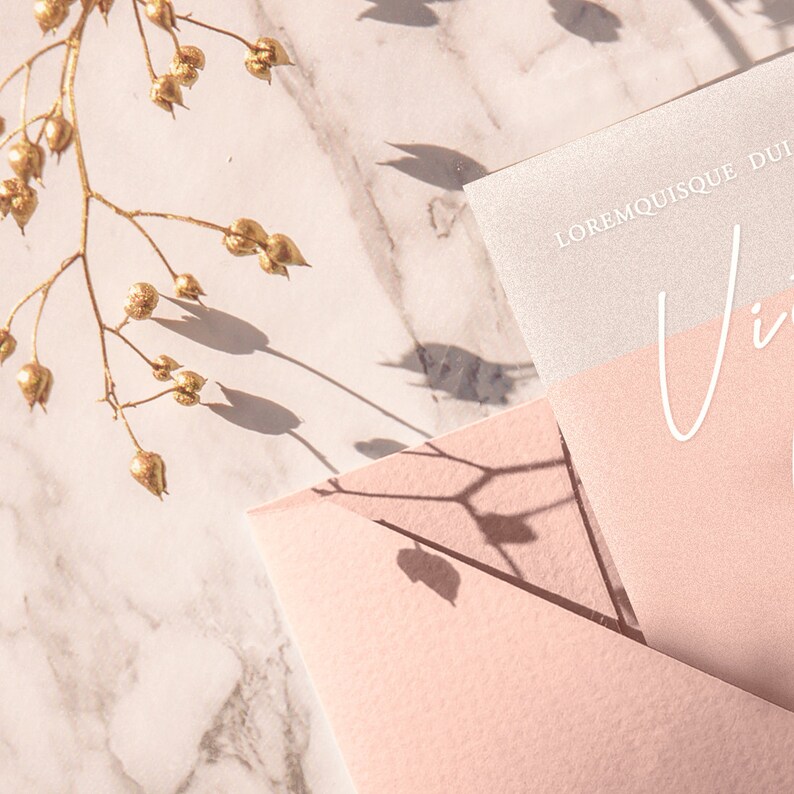 Acrylic Frosted Card Mockup, PSD Acrylic Invitation Mockup, Gold ...