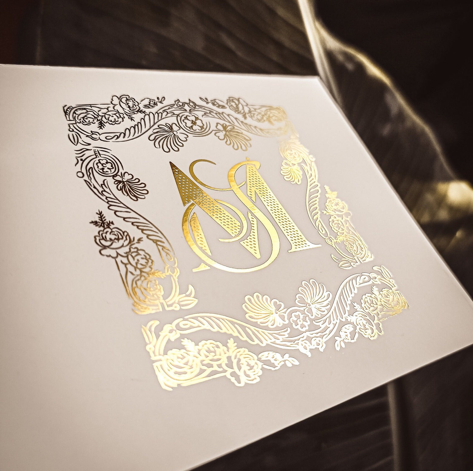 Elegant Gold Wedding Invitation Luxury Handmade Origami Invitation ...