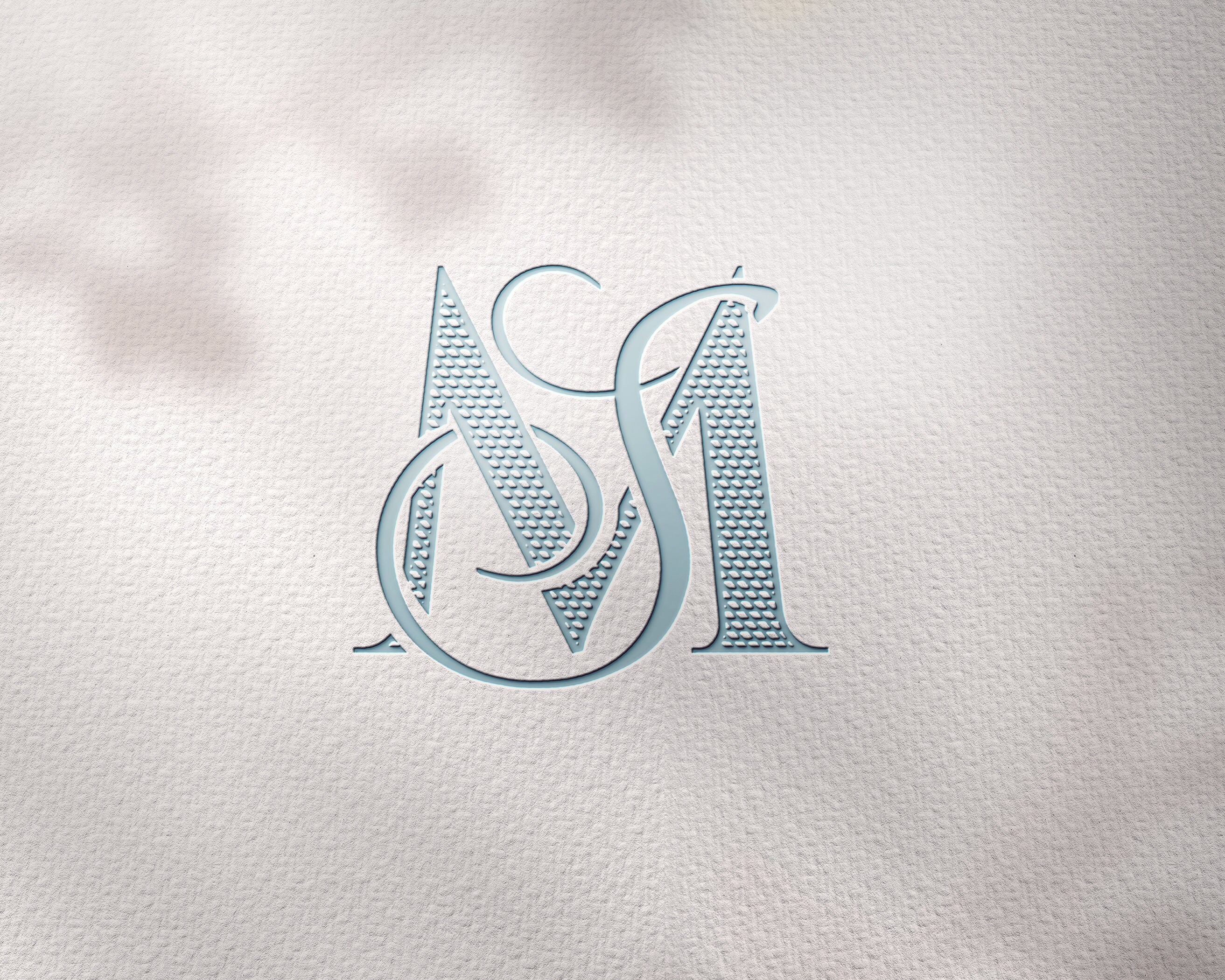Modern Wedding Monogram Logo, Two Letters Logo, Minimalist Wedding ...