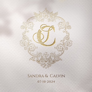 Luxury Wedding Monogram, Royal Wedding Monogram Digital Download ...