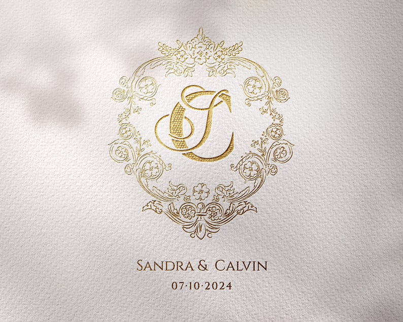 Luxury Wedding Monogram, Royal Wedding Monogram Digital Download ...