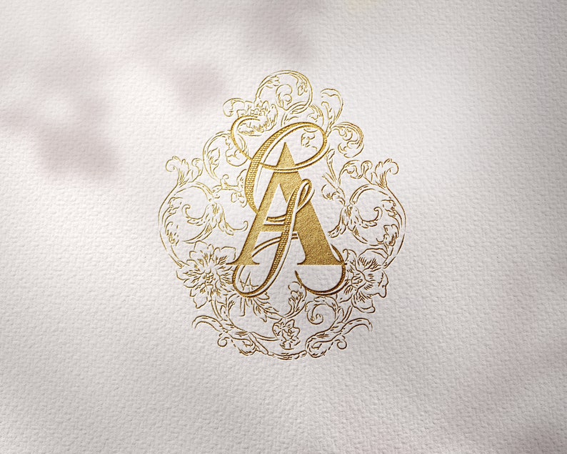 WEDDING Monogram Wedding Logo Wedding Monogram Digital - Etsy