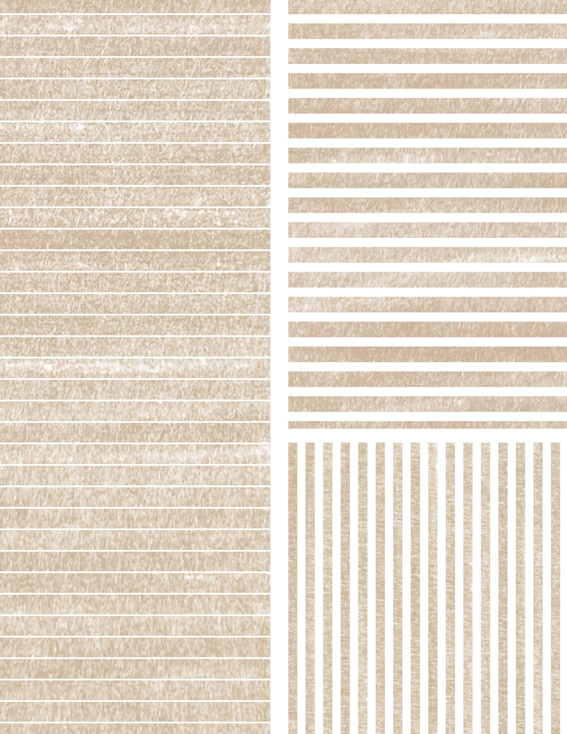 Geometric Block Print 2 Geometric Art Neutral Colors Beige - Etsy