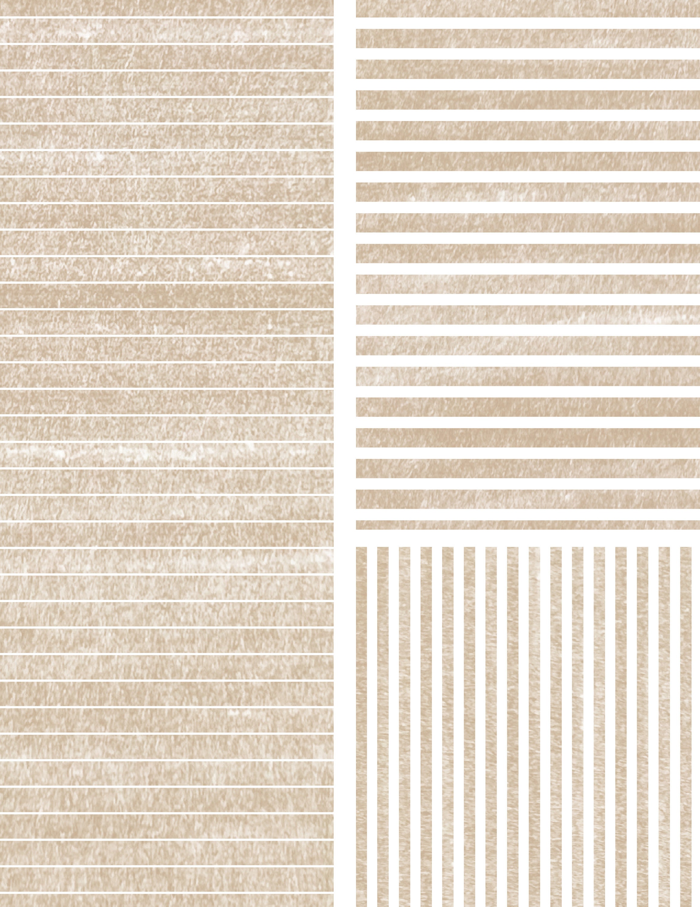 Geometric Block Print 2, Geometric Art, Neutral Colors, Beige and White ...
