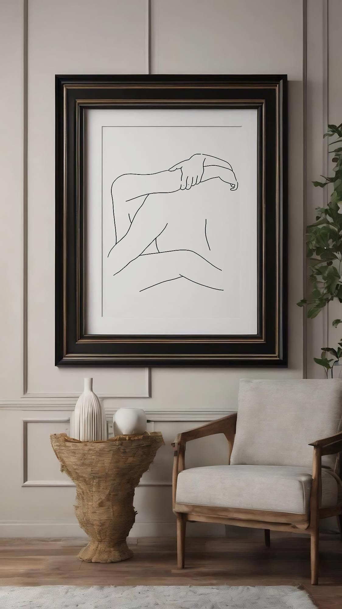 Sex Drawing Hugging Line Art Sex Line Drawing Erotic Line Art Minimalism Sexy Art Wall