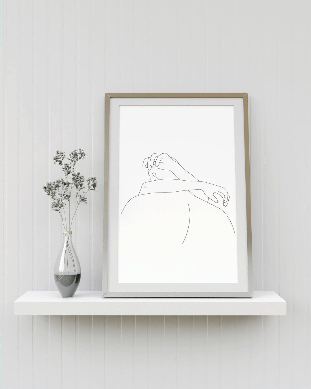 Romantic Couple Line Art Hugging Line Art Body Couple One Line Drawing ...