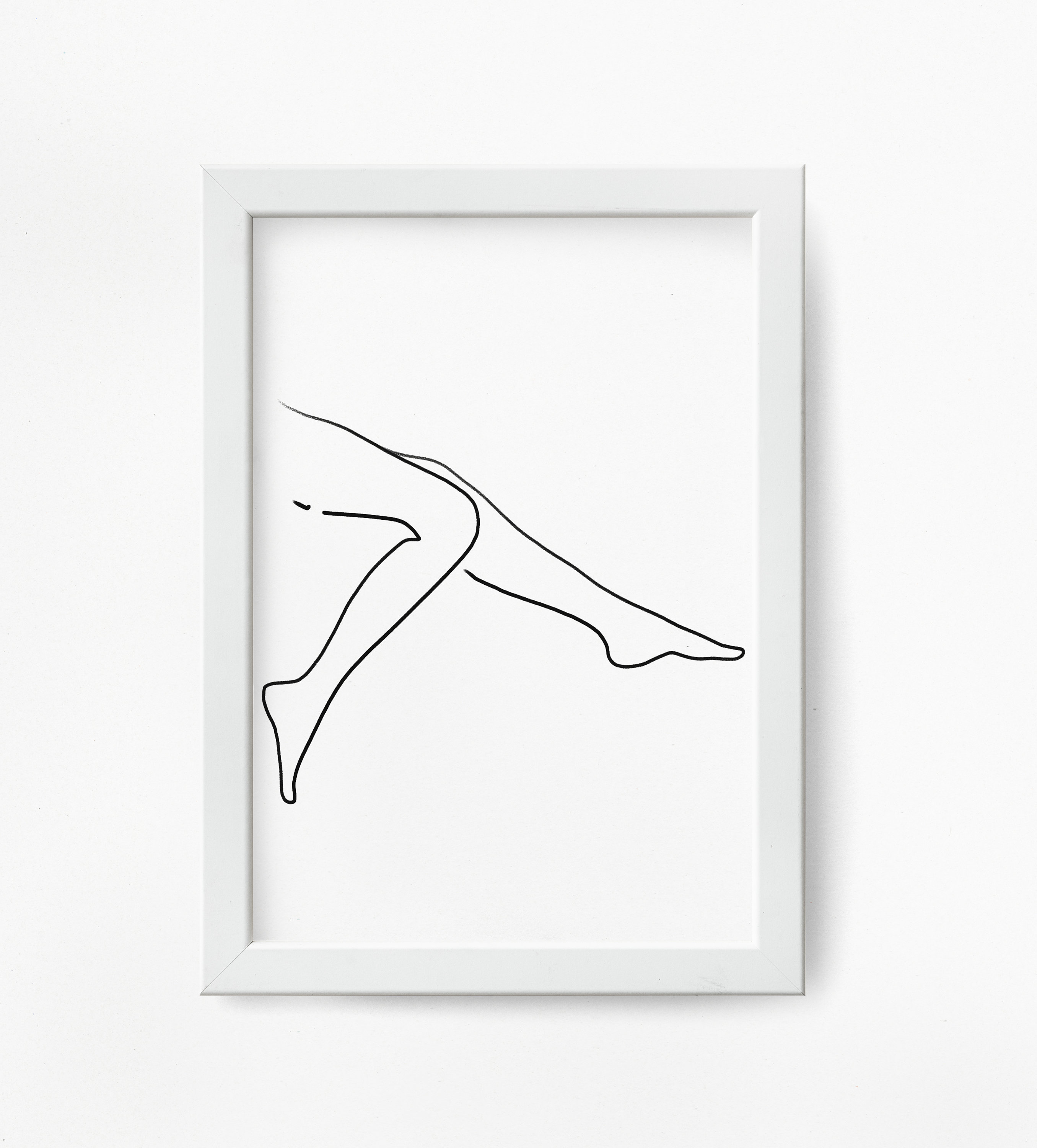 Sexy Legs Printable Woman Legs Line Art, Female Body Sketch, Girl Legs ...