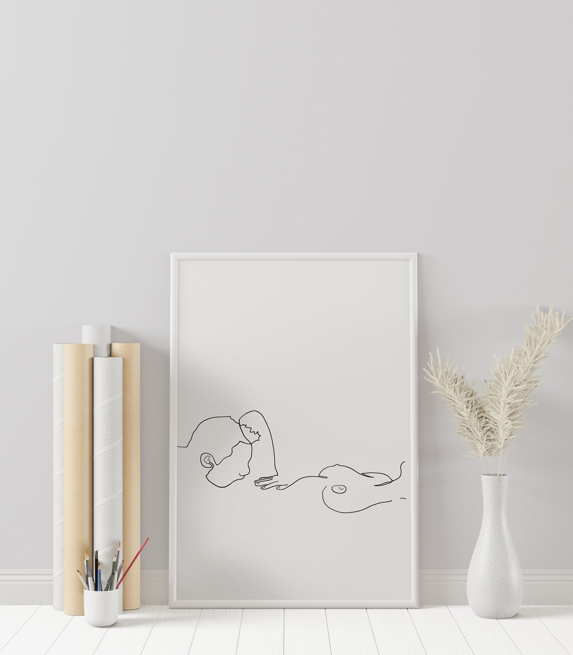 Erotic Line Art Oral Sex Art Sensual Line Art Abstract Etsy Canada