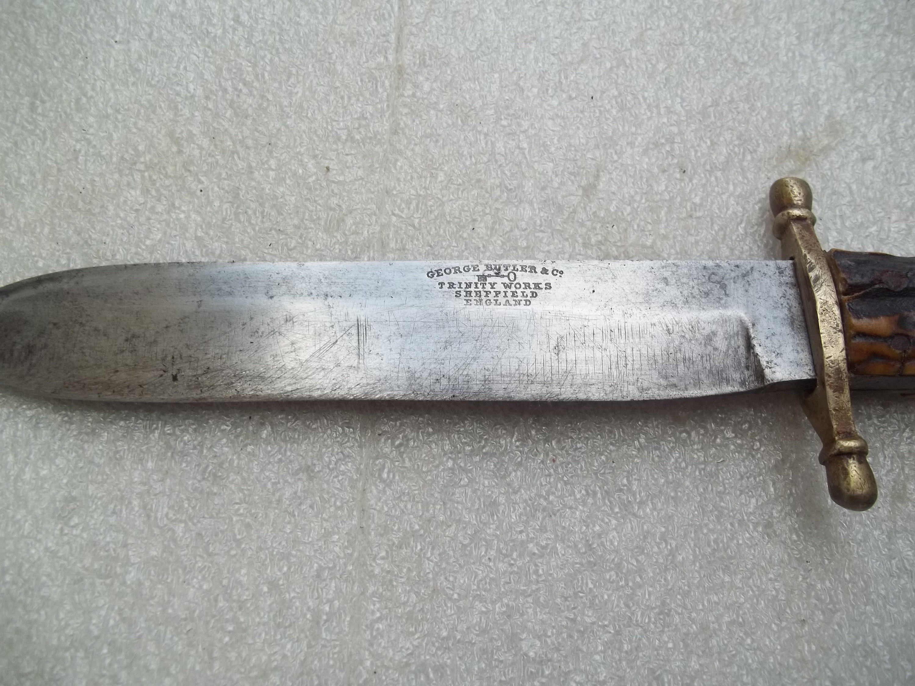 Antique Butler Hunting Knife - Etsy