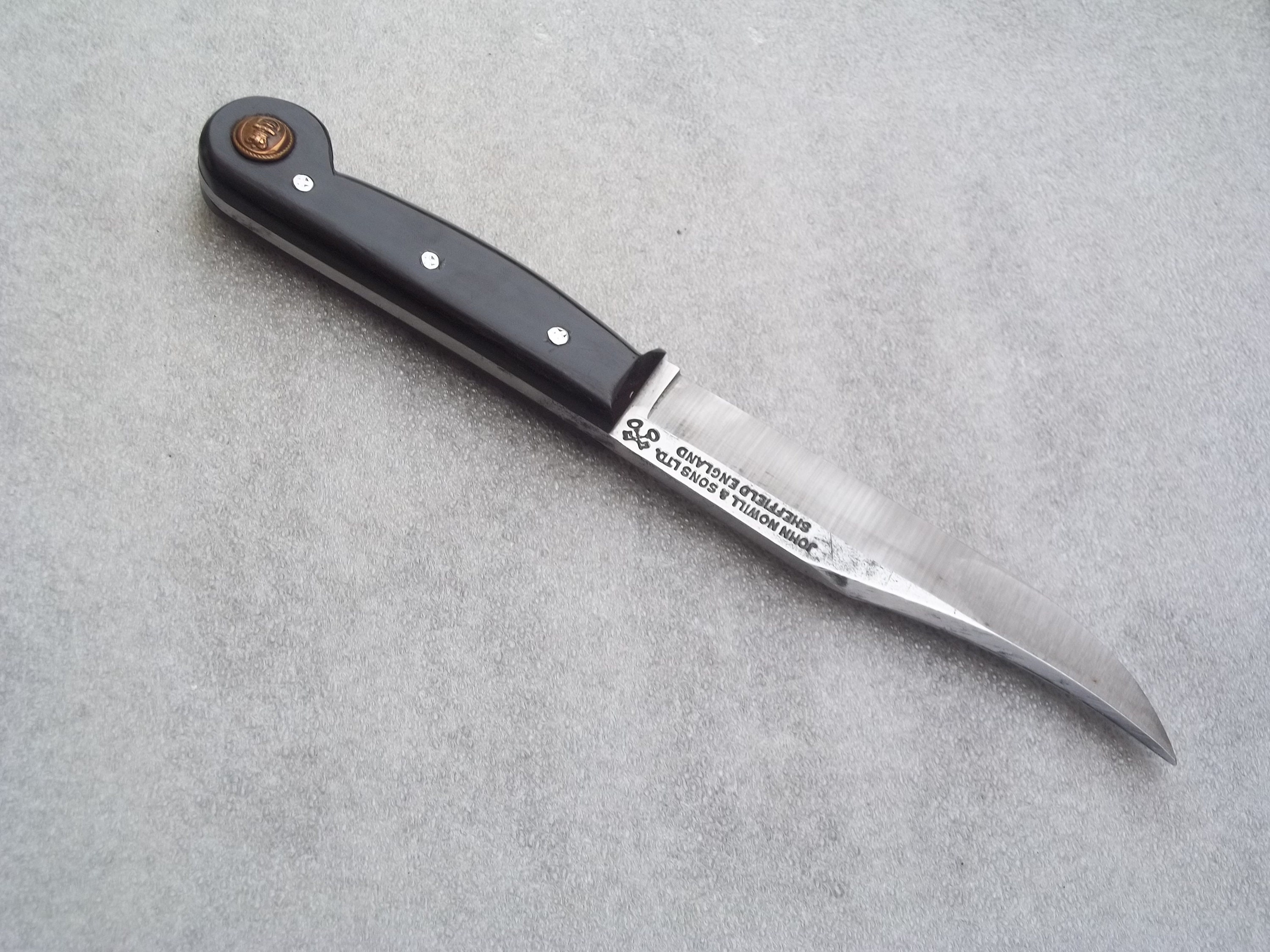 Vintage Nowill Bowie Knife - Etsy