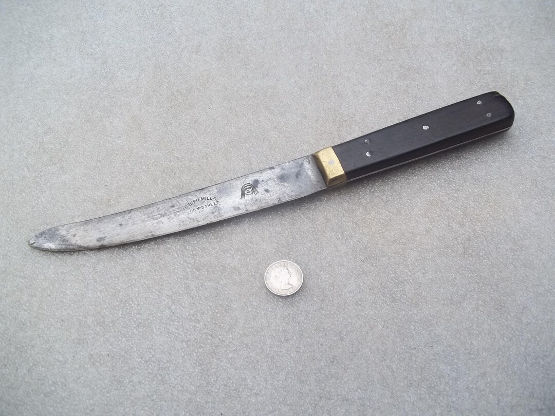 Antique 19th Century Joseph Mills Knife - Etsy