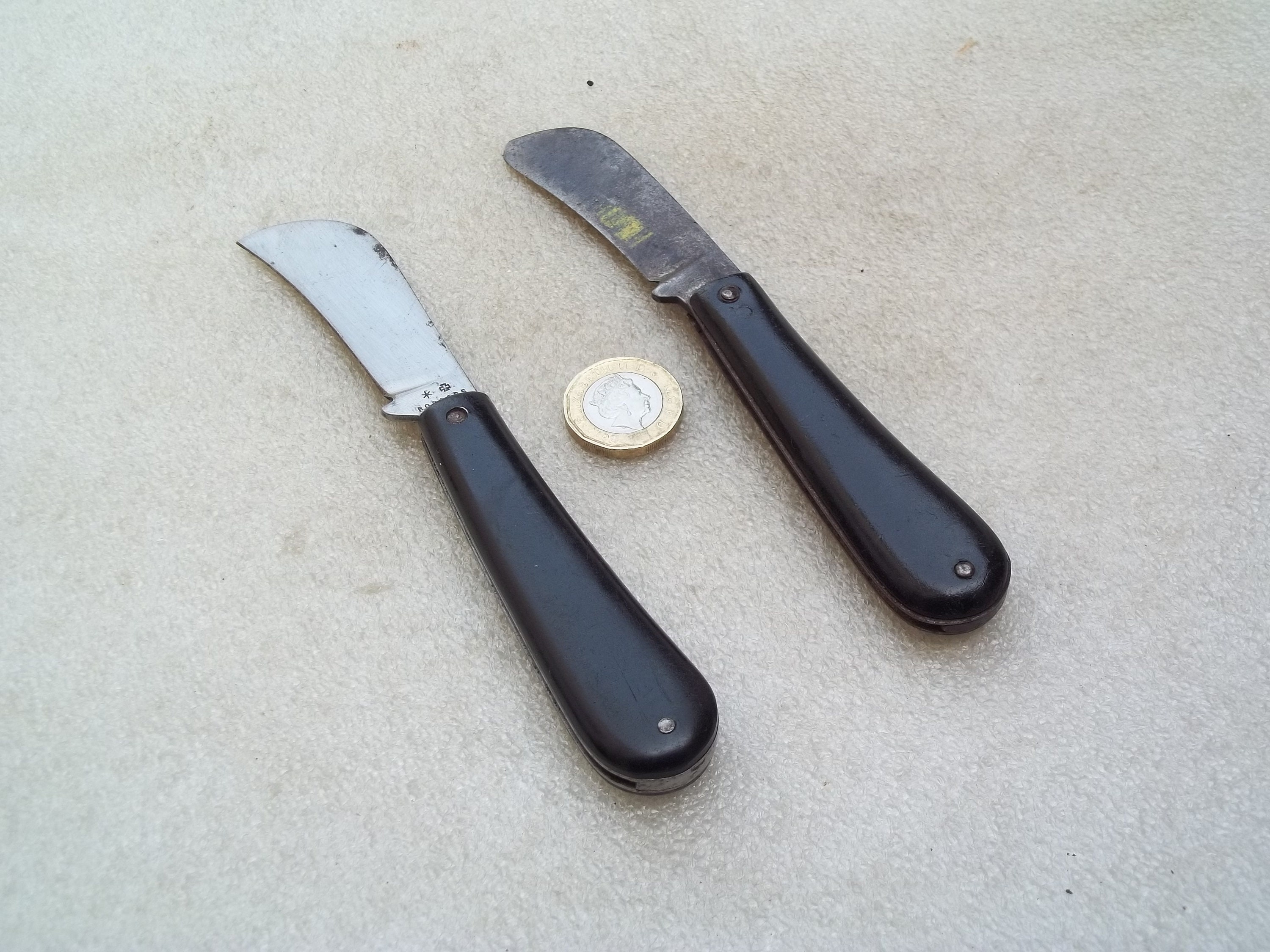 Antique /vintage Pruning Knives X 2 - Etsy