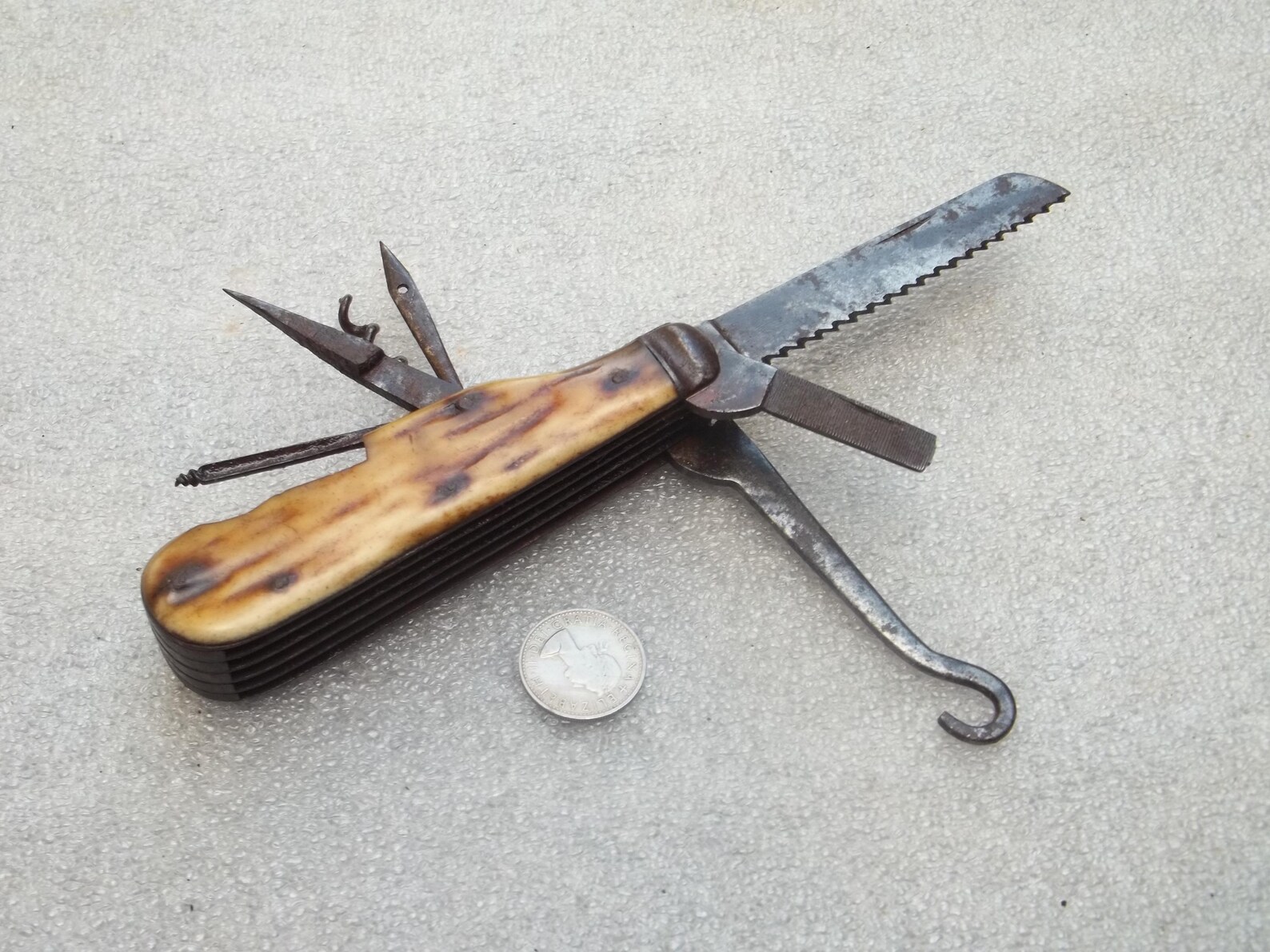 Antique Robinson Multi-blade Penknife for Repair - Etsy