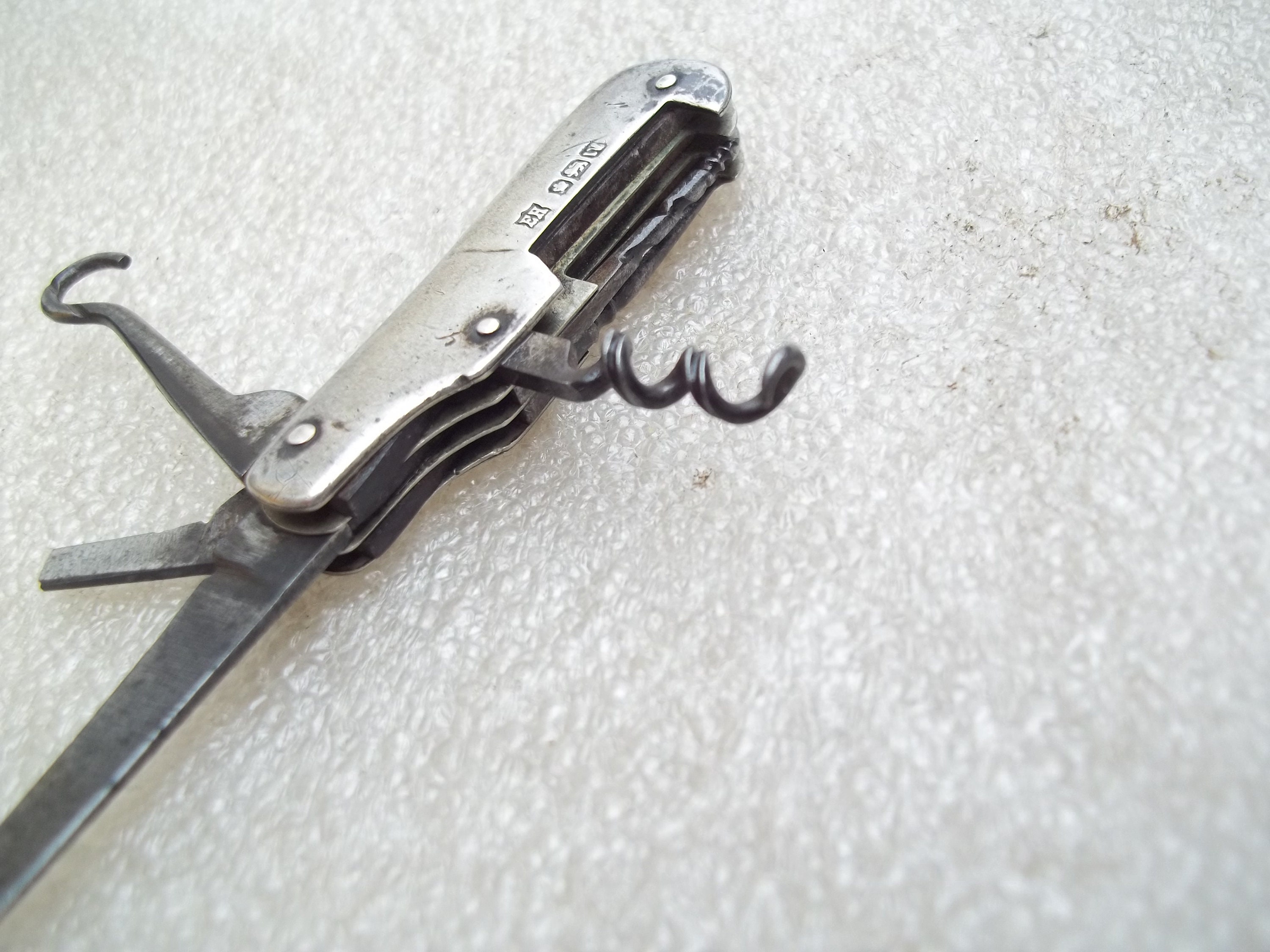 Antique Silver Miniature Multi-blade Penknife - Etsy