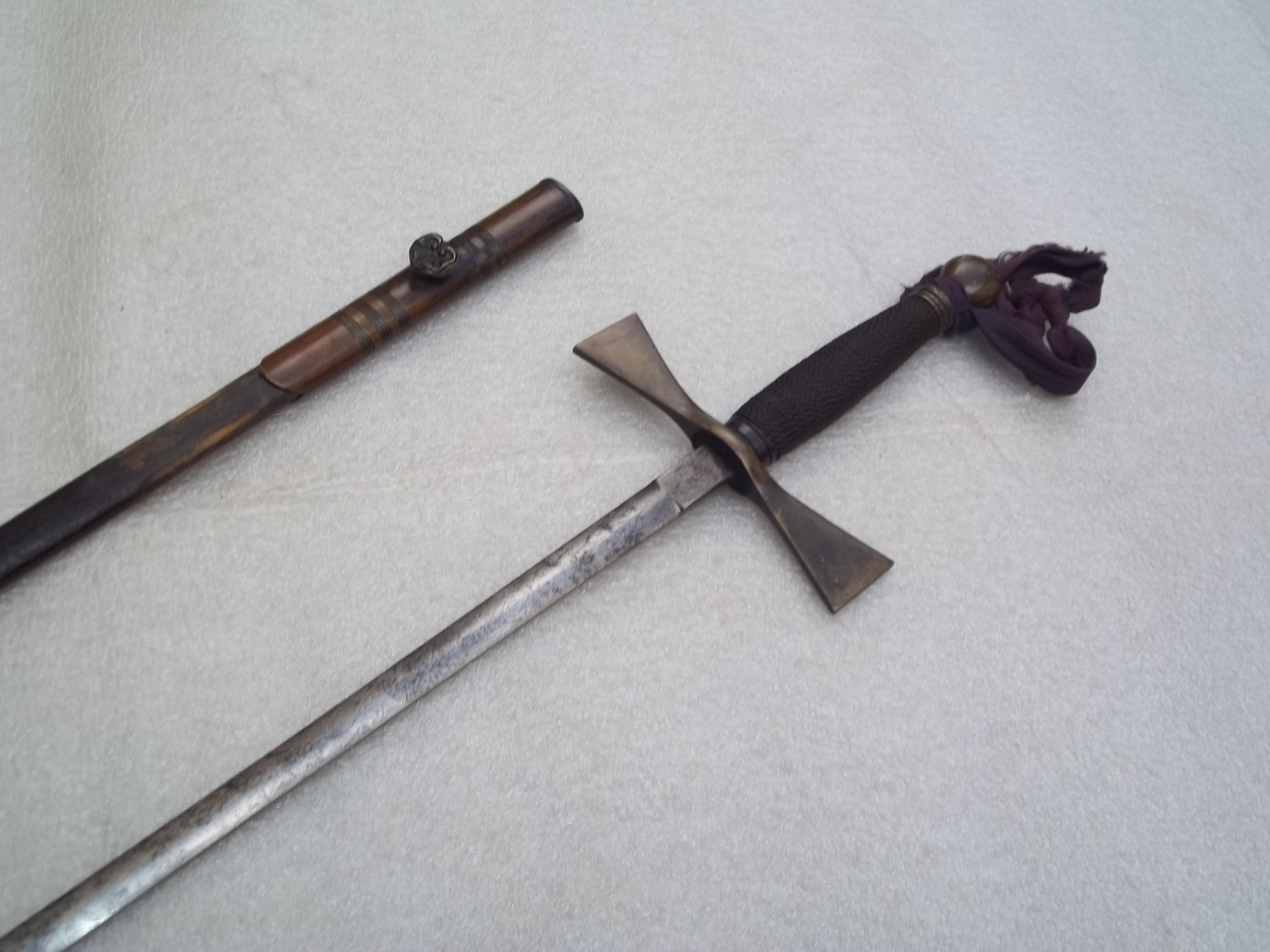 Antique Masonic Sword by Kenning - Etsy