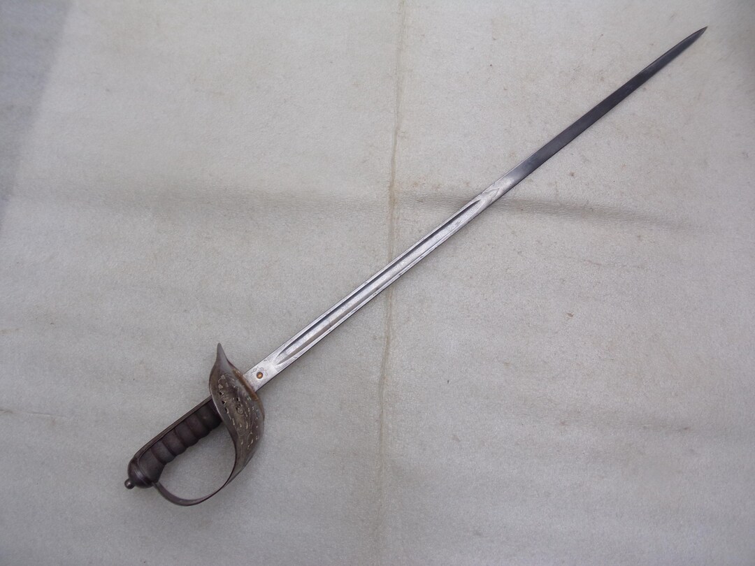 Vintage George VI 1897 Pattern Infantry Officers Royal Engineers Sword ...