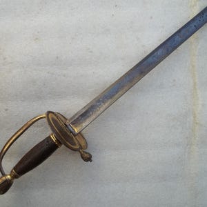Antique 18th Century Officers Dress Sword - Etsy