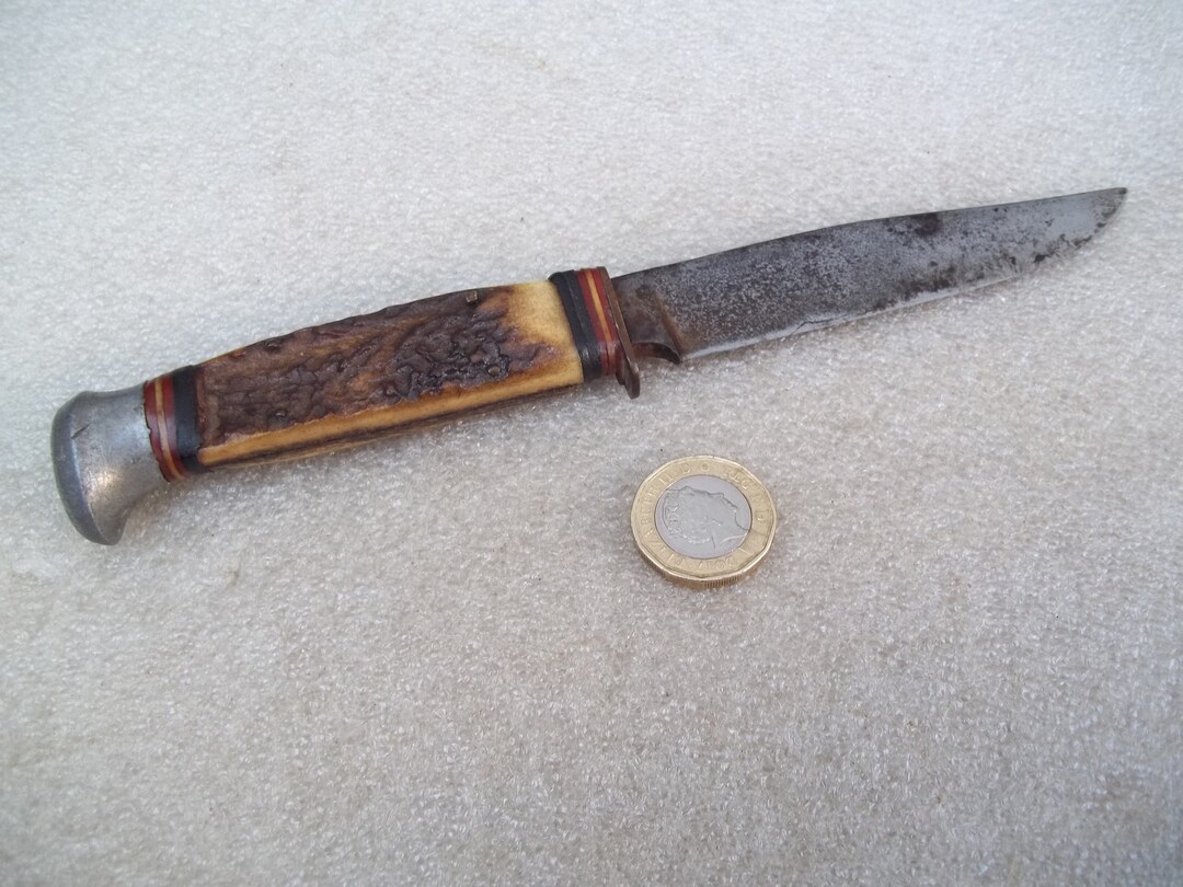 Small Antique Koller German Hunting Knife - Etsy