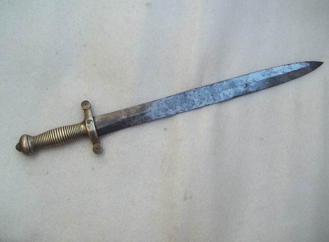 Antique 19th Century Russian Short Sword - Etsy