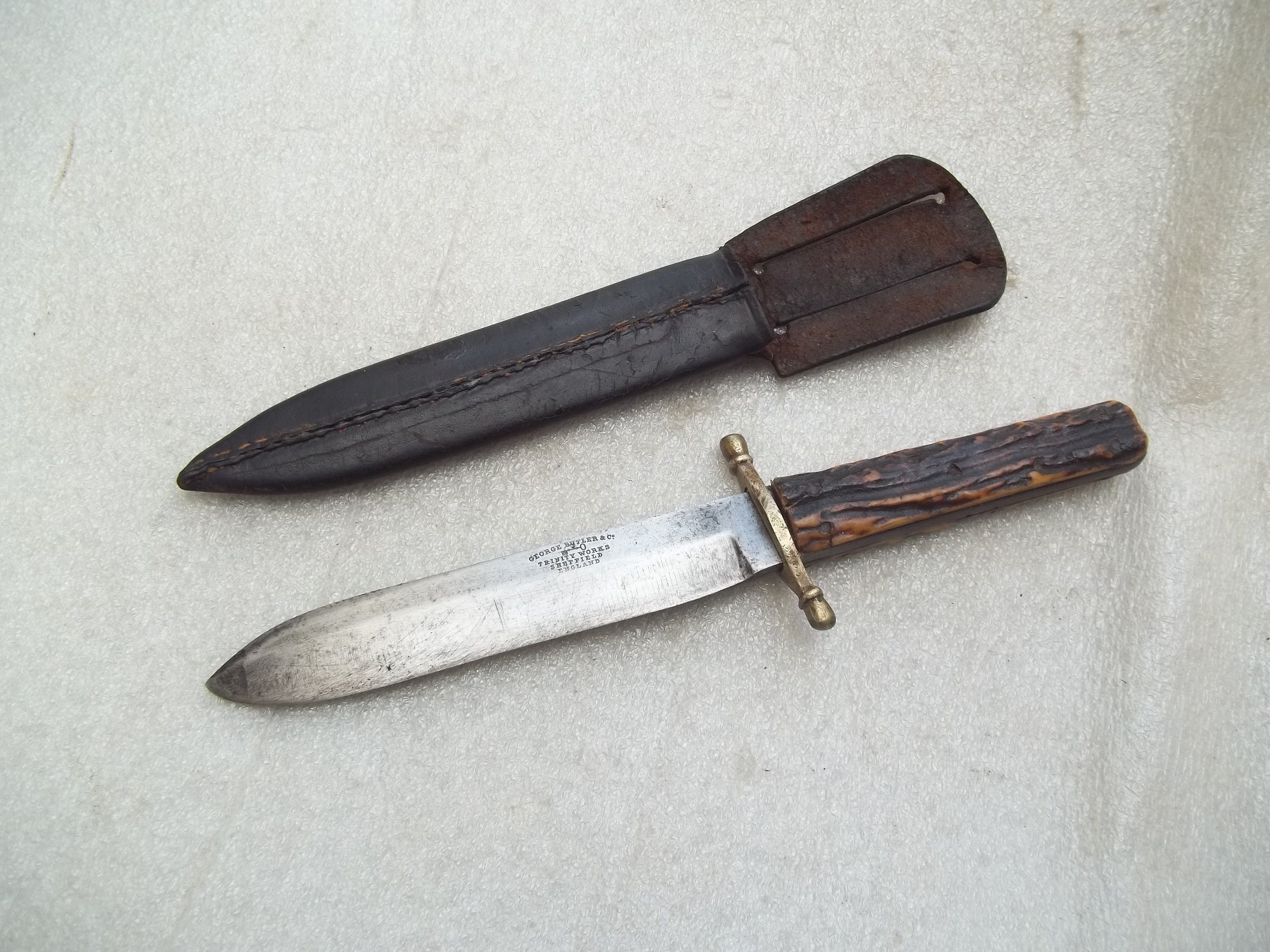 Antique Butler Hunting Knife - Etsy