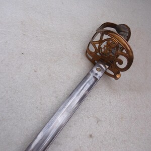 Antique 19th Century British Military Light Infantry Sword - Etsy