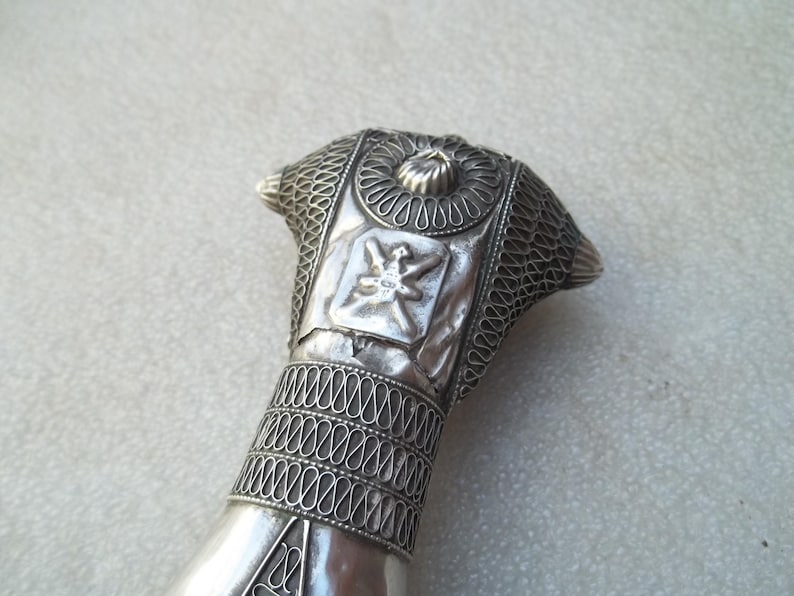 Vintage Silver Omani Presentation Khanjar - Etsy