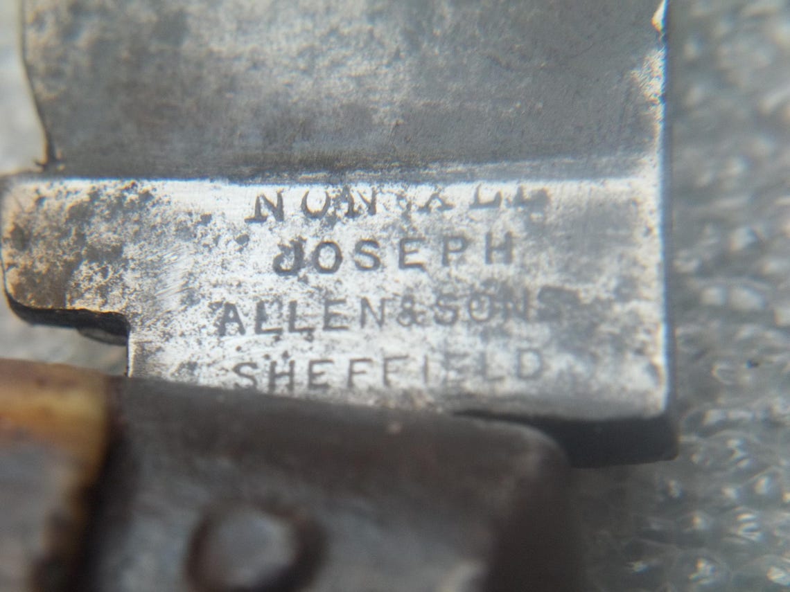 Antique Allen Sailors Penknife - Etsy