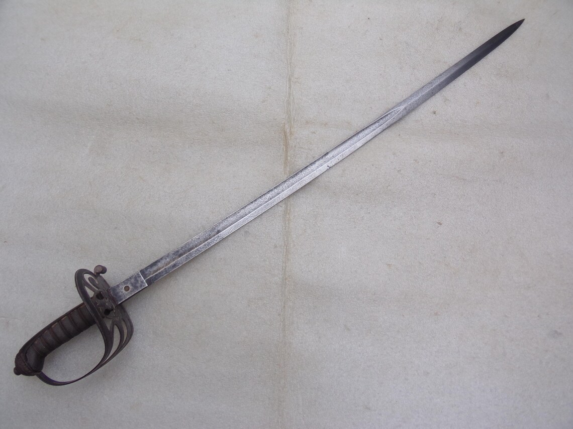 Antique 19th Century 1827 Pattern Light Infantry Officers Sword - Etsy