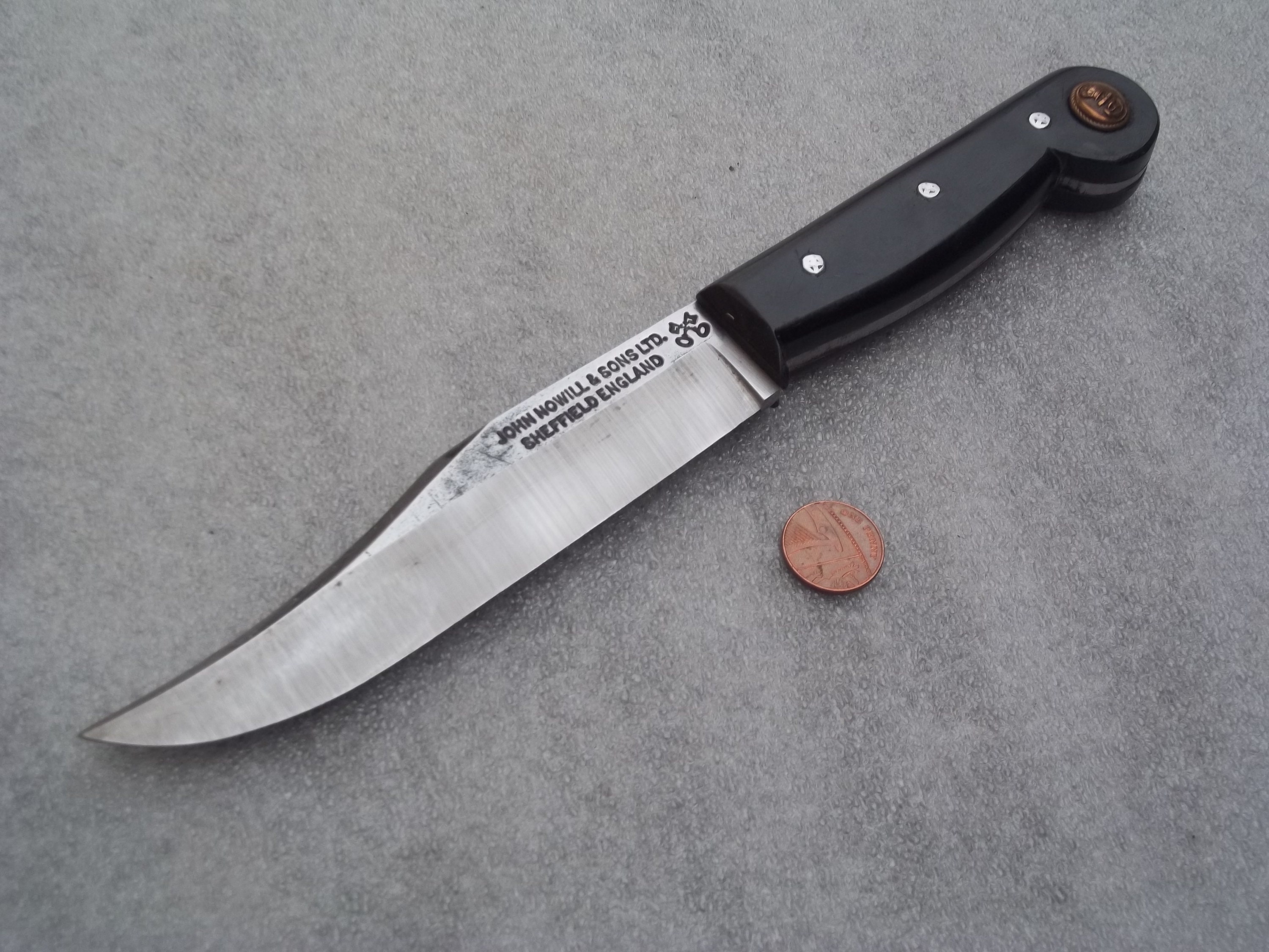 Vintage Nowill Bowie Knife - Etsy