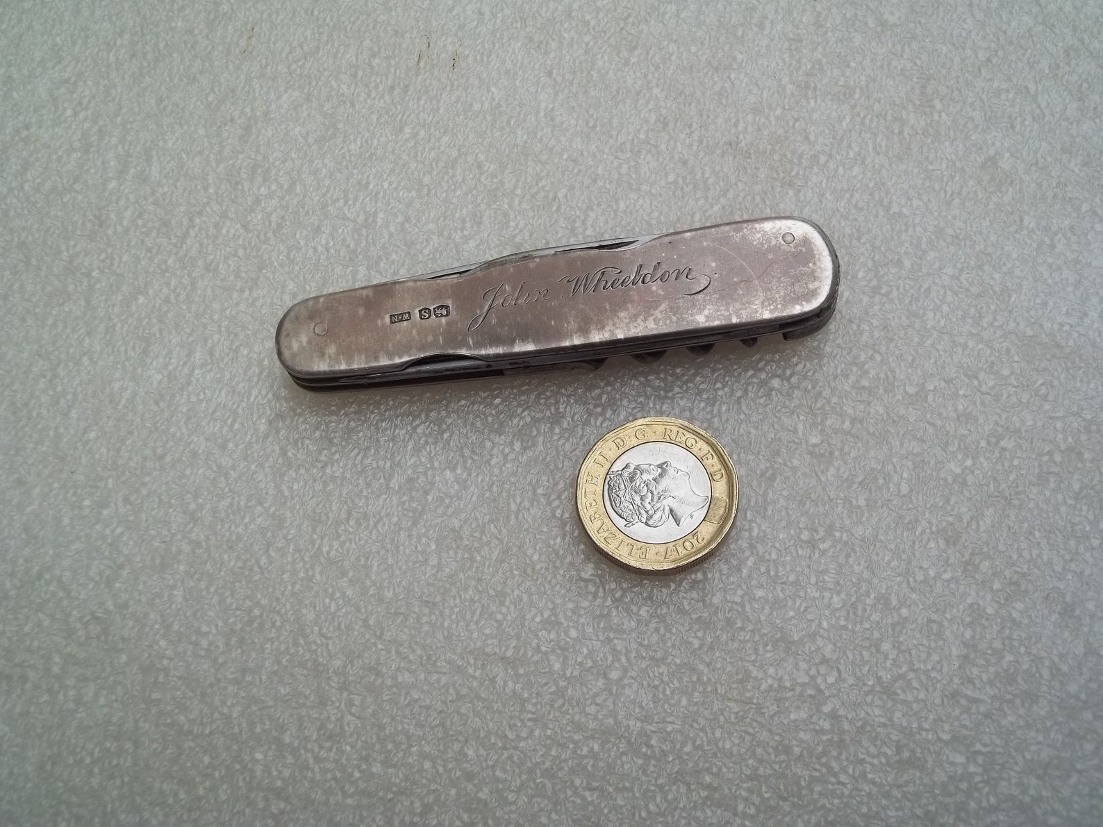 Vintage Silver Multi-blade Penknife - Etsy