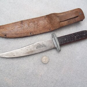Antique William Rodgers Hunting Knife - Etsy