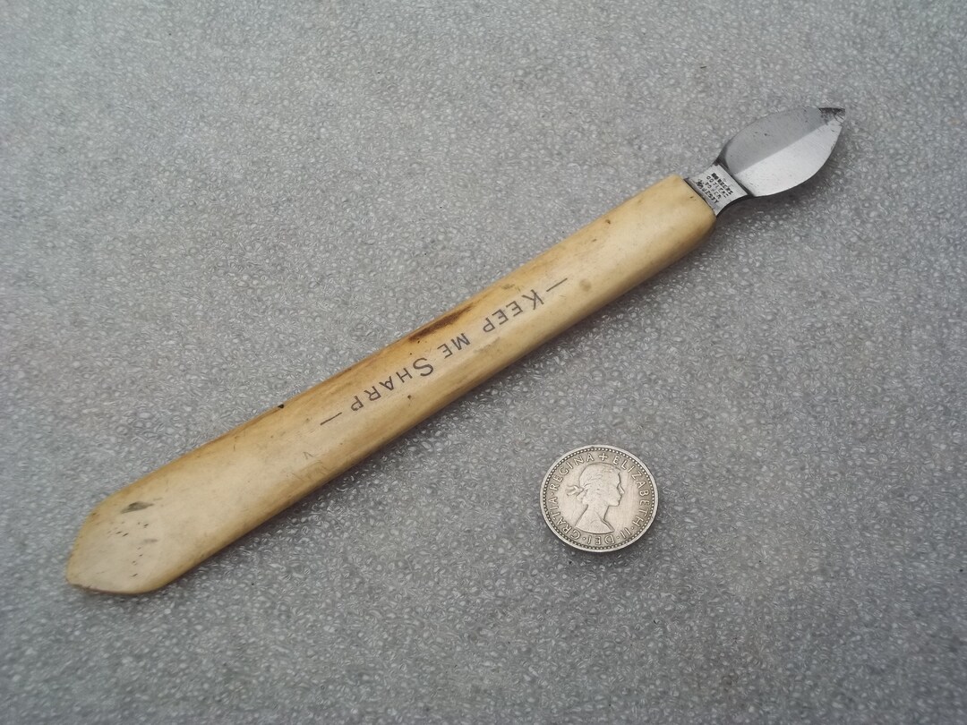 Antique Rodgers Ink Eraser Knife - Etsy