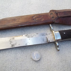 Antique George Butler Bowie Knife - Etsy