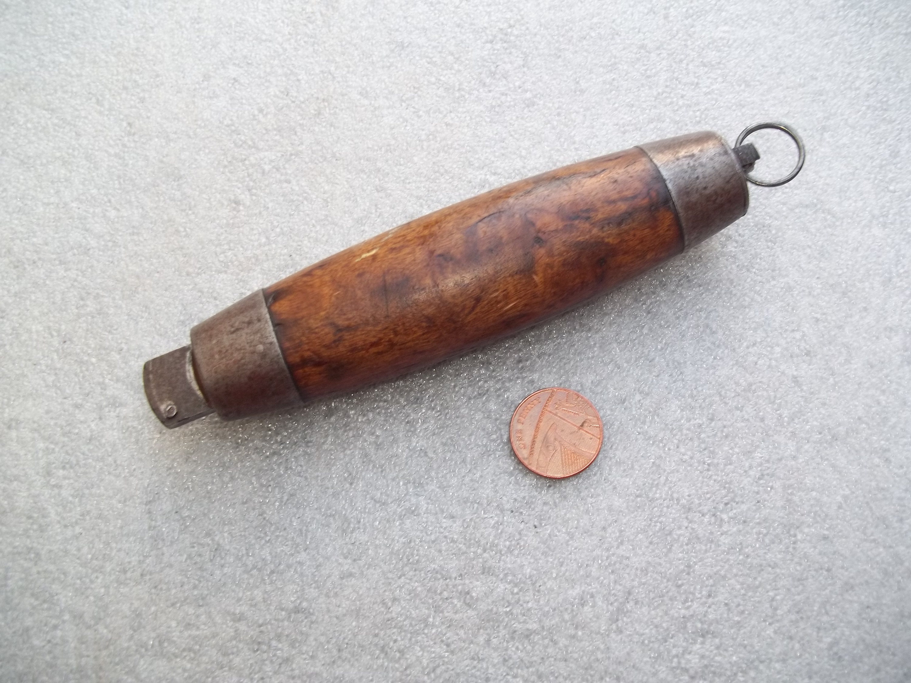 Large Antique Engstrom Barrel Knife - Etsy