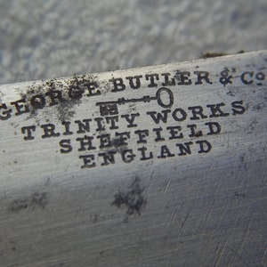 Antique George Butler Bowie Knife - Etsy