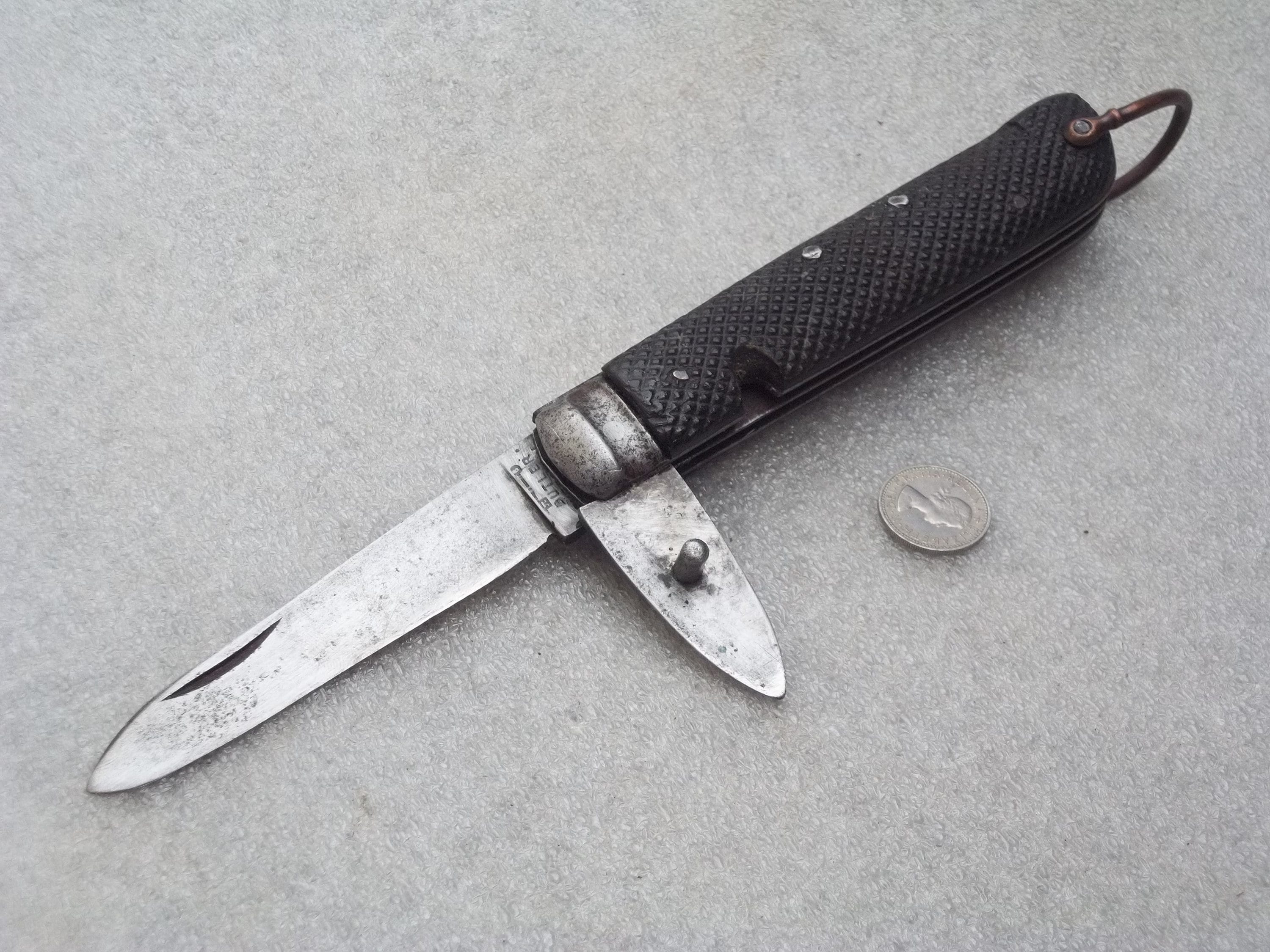 Vintage Butler Military Penknife - Etsy