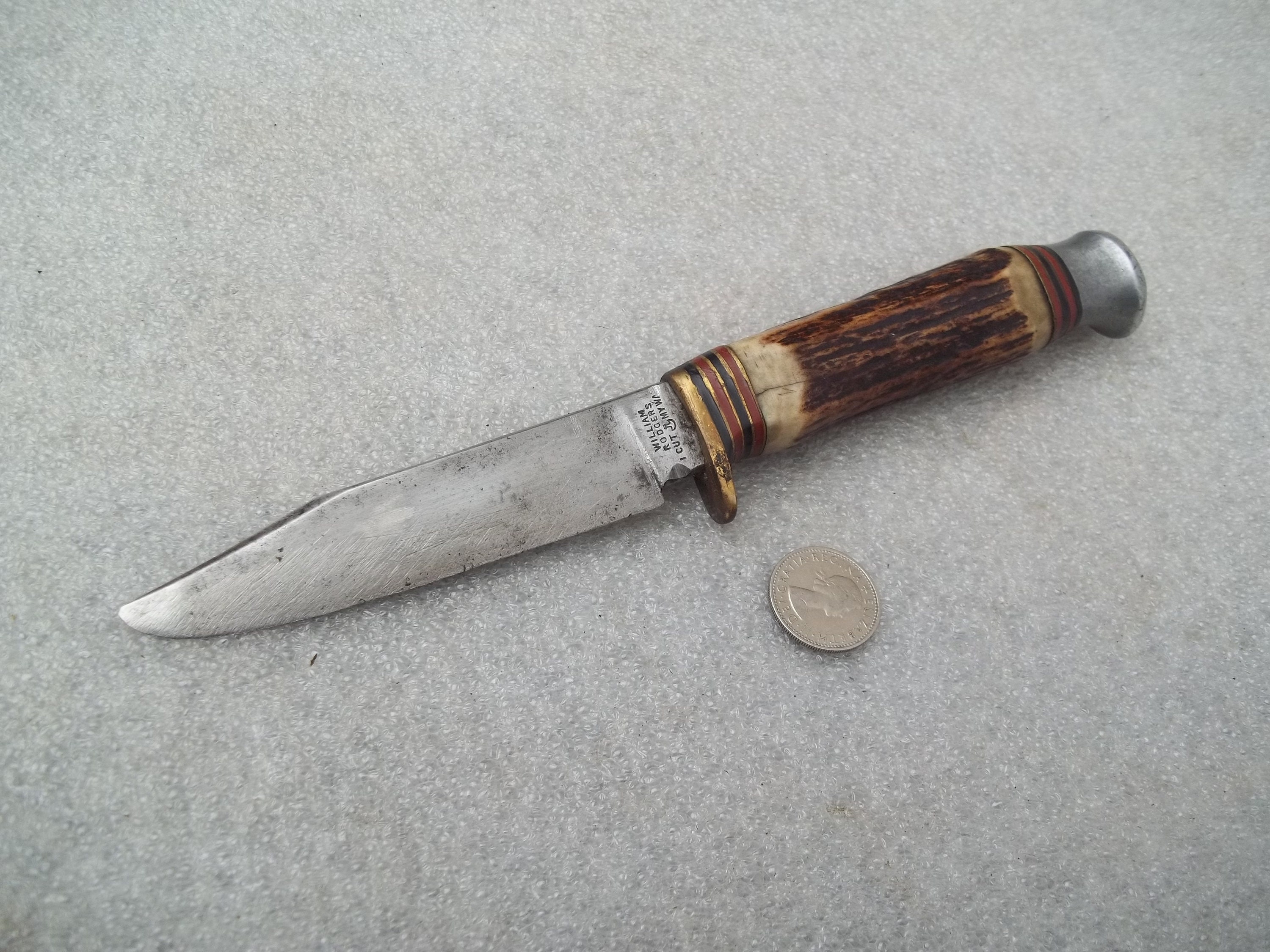 Vintage William Rodgers Hunting Knife - Etsy