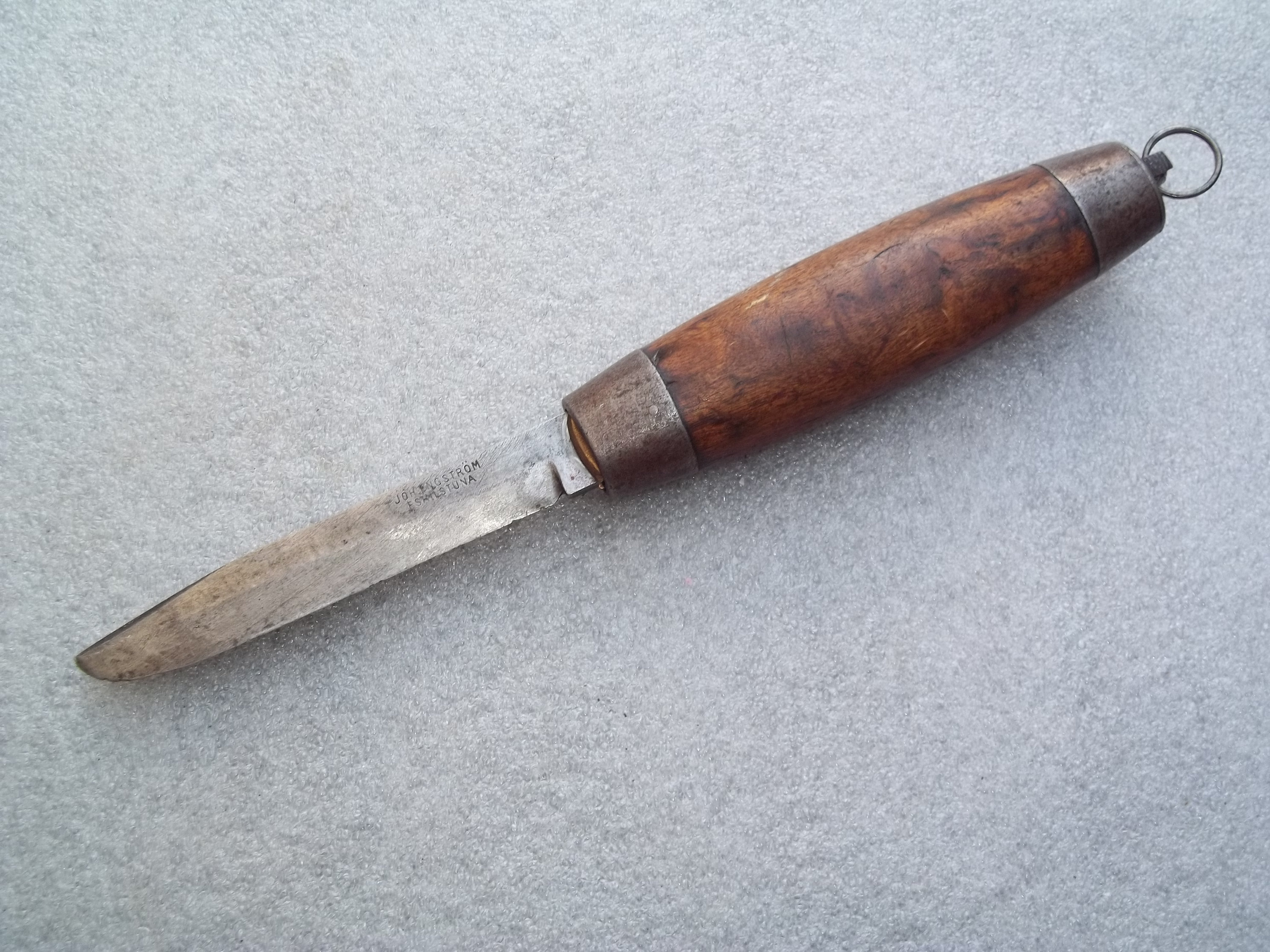 Large Antique Engstrom Barrel Knife - Etsy