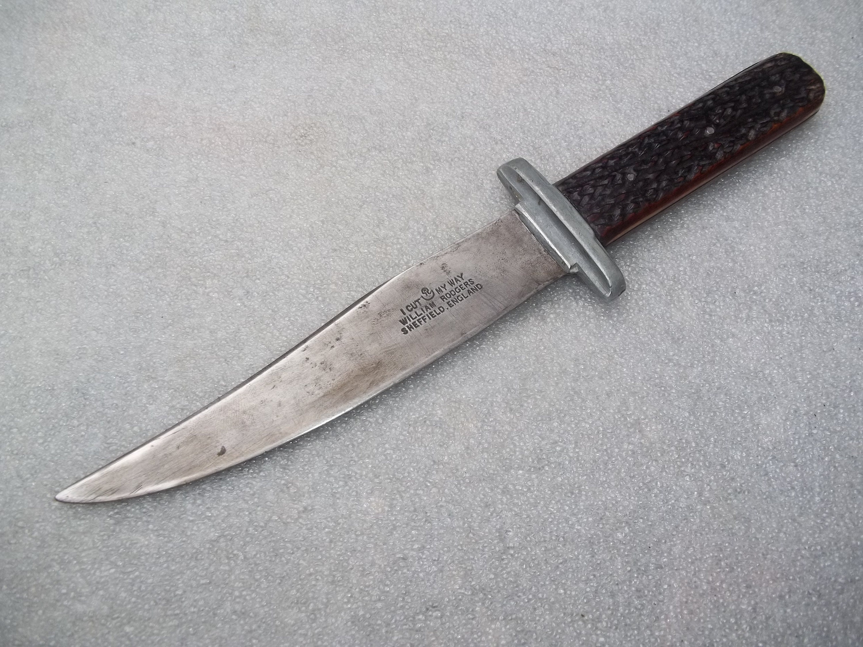 Antique William Rodgers Hunting Knife - Etsy