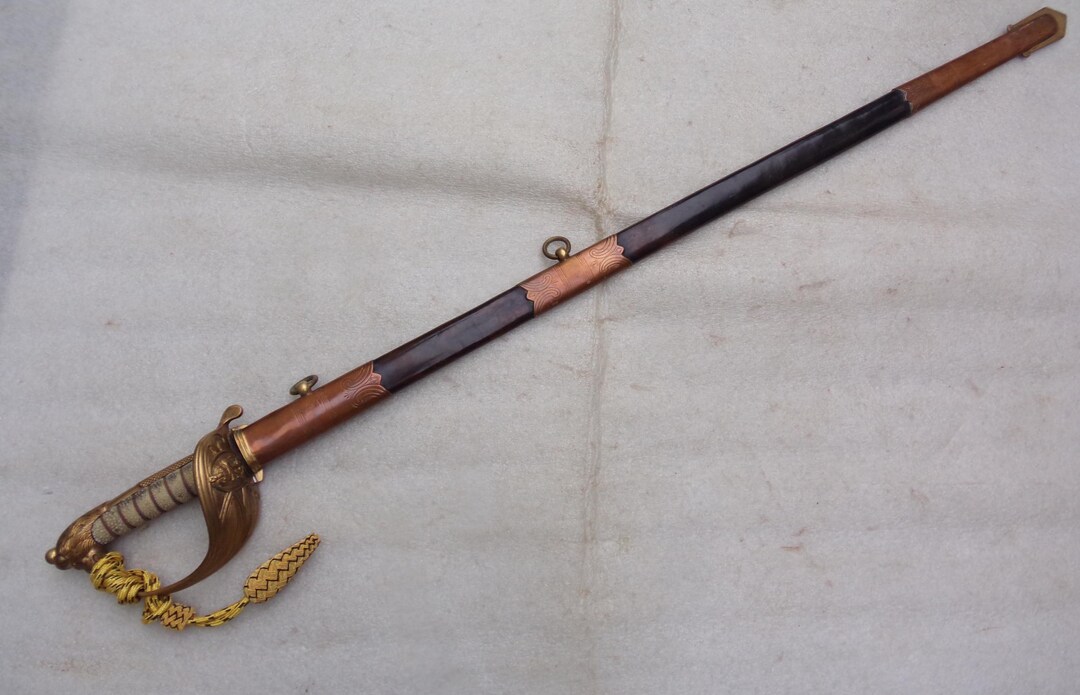 Antique Royal Navy Sword - Etsy